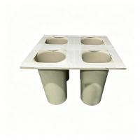 China SMC Waffle Slab Mould Waterproof Waffle Slab Formwork Corrosion Resistant Flame Retardant Eco Friendly for sale