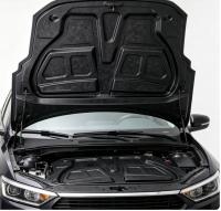 China Black Automotive Hood Liner SMC Engine Hood Liner Weather Resistant for sale