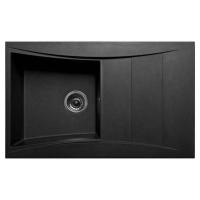 China Integrated SMC Kitchen Sinks Wall Mounted SMC Composite Sink Impact Resistant for sale