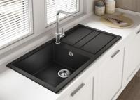 China Integrated SMC Kitchen Sinks Wall Mounted SMC Composite Sink Impact Resistant for sale