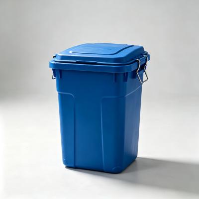 China SMC Sanitation Trash Cans Molded Sanitation Garbage Bin Aging Resistant for sale