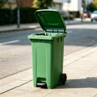 China SMC Sanitation Trash Cans Molded Sanitation Garbage Bin Aging Resistant for sale