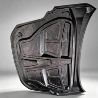 China Black Automotive Hood Liner SMC Engine Hood Liner Weather Resistant for sale
