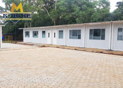 China Temporary Portable Modular School Building Classrooms 40ft Container Design for sale