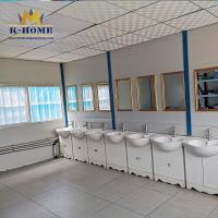 China Prefabricated Sandwich Panel House Light Steel Structure Frame for sale