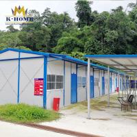 China Fast Construction Prefab Steel House for Resettlement Housing 20 Year Service Life for sale