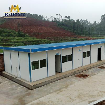 China Temporary Portable Toilet Cabin Single Roof Steel Structure 59.62 sqm Modular Design for sale