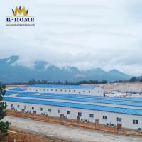 China Construction Site  Sandwich Panel Prefab House Dormitory Steel Structure for sale