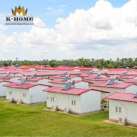 China Modular Prefabricated Portable House 36sqm Steel Structure Low Cost Home for sale
