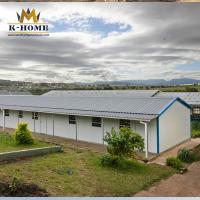 China Affordable Modular Prefab Cabin Fire Resistant Sandwich Panel House for sale