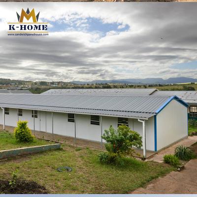 China Affordable Modular Prefab Cabin Fire Resistant Sandwich Panel House for sale