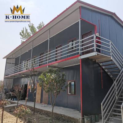 China Portable Sandwich Panel House With Rain Shelter Easy Assembling for sale
