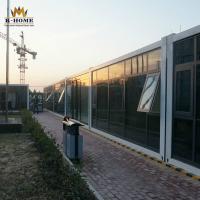 China 20FT Temporary  Portable Construction Office With Complete Drainage System for sale