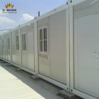 China White Blue Light Steel Container House For Camp Convenient Fast Installation for sale