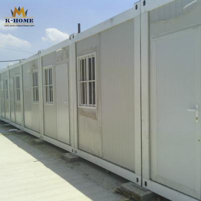 China White Blue Light Steel Container House For Camp Convenient Fast Installation for sale