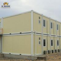 China Fireproof Sandwich Panel Container House With Office And Accommodation for sale