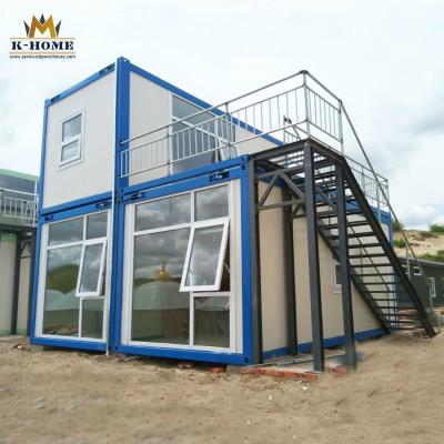 China Portable Construction Site Canteen Prefab Camp Modular Container House for sale