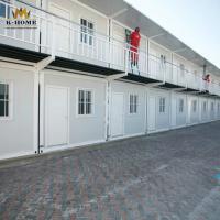 China Galvanized Steel Frame Sandwich Panel Container House Easy Assembly for sale