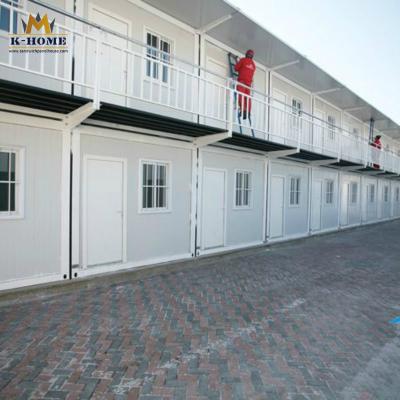 China Galvanized Steel Frame Sandwich Panel Container House Easy Assembly for sale