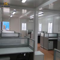 China PU / EPS  Sandwich Panel House Prefab Container Office Fast Assembly Recyclable for sale