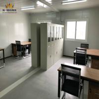 China Quick Built Portable Construction Office Flat Pack Modular Container House for sale