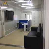 China Modular Designed  Steel Frame Prefab House Energy Saving Fast Building for sale