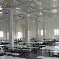 China Expandable Workers Prefabricated Container Kitchen And Dining Hall Food Storage for sale