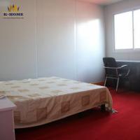 China Modular Container House Emergency Refugee Container Unit For Homeless for sale