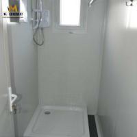 China White Blue Light Steel Container House For Camp Convenient Fast Installation for sale