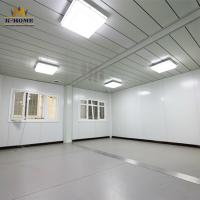 China Fast Assembly Modular Container House Portable Refugee Camp Flat Pack Prefab House for sale