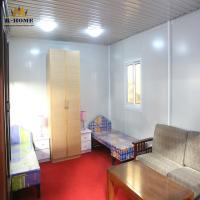 China White Blue Light Steel Container House For Camp Convenient Fast Installation for sale