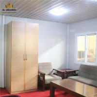 China Durable Steel Portable Accommodation Flat Pack Container House Heat Insulation for sale