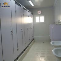 China Modular 20 FT  Portable Toilet Container Public Site Sandwich Panel Container Unit for sale