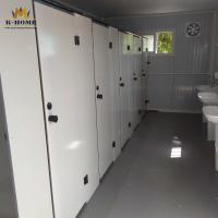 China Movable Accommodation Flat Pack Container House High Safety Performance for sale