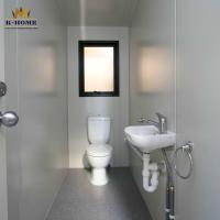 China Durable Steel Portable Accommodation Flat Pack Container House Heat Insulation for sale