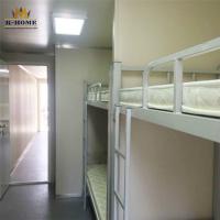China Flat Pack Prefab Modular Container Building Porta Cabin Accommodation 3000x5950x2800mm for sale