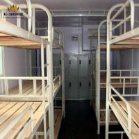 China Portable Prefabricated Oilfield Drilling Camp 6000x3000x2800mm Rock Wool Sandwich Panel for sale