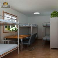 China Prefabricated Portable Accommodation Camp With Bathroom For Construction Workers for sale