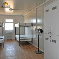 China Fast Installation Flat Packed Portable Accommodation Container Dormitories With Toilet for sale