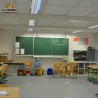 China Rock Wool Insulated Portable Container Classroom Three Story School Building 5950x3000x2800mm for sale