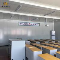 China Prefab Prefabricated Container House Expandable Prefabricated Modular Classrooms for sale