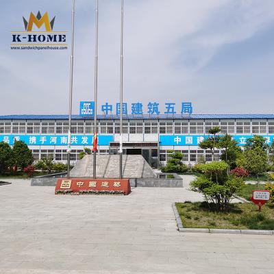 China Modular Sandwich Panel House Prefab Office Building Single Storey Or Two Storey for sale