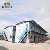 China Customized Low Cost Prefab Sandwich Panel House for sale