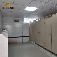 China Rock Wool Sandwich Panel House Two Storey With Dormitory And Office for sale