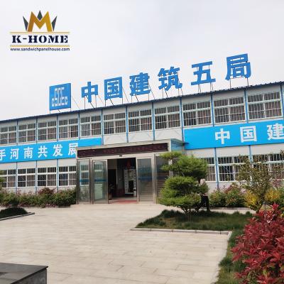 China Workers Sandwich Panel Prefab House For Mining And Oil Construction Site for sale
