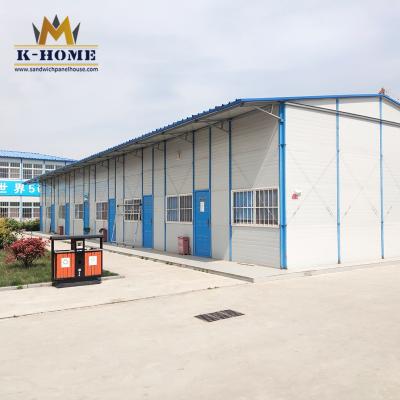 China Mobile Sandwich Panel Prefab House  For Construction Office Good Sound Insulation for sale