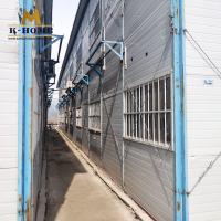 China Insulated Labour Hutment Sandwich Panel Prefab House 50mm Thickness Customizable for sale