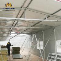 China Waterproof Sandwich Panel Container House Portable Site Prefabricated Building for sale