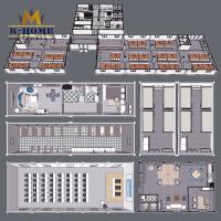 China Sandwich Panels Flat Pack Prefab House  Mining Site  Accommodation Use for sale