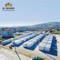 China Sandwich Panels Flat Pack Prefab House  Mining Site  Accommodation Use for sale